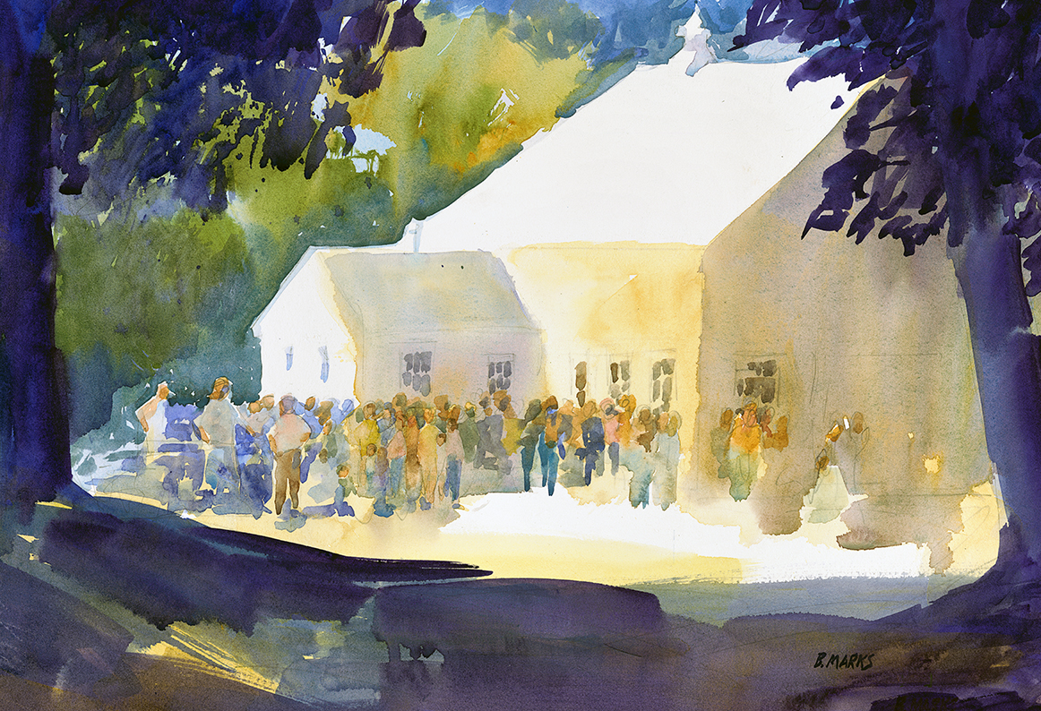 Watercolor Figures: People - Bernard Marks Fine Art