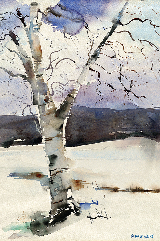 "Early Bernie" watercolors - Bernard Marks Fine Art